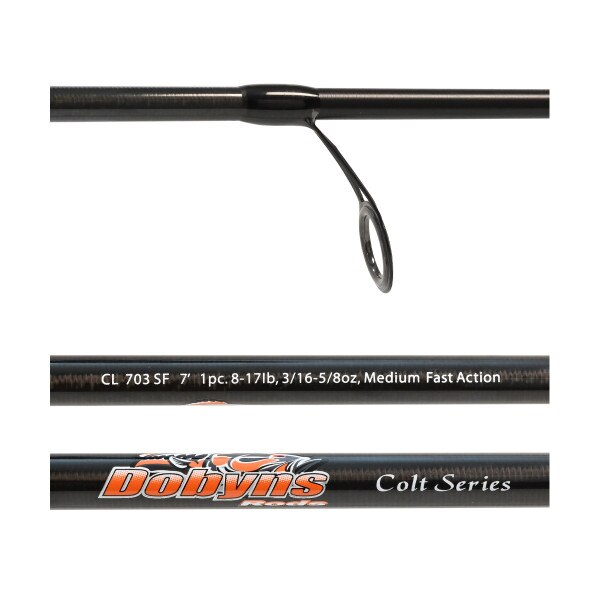 Dobyns Colt CL703SF Spinning Rod | All Purpose Fishing Rods | Jann's Netcraft